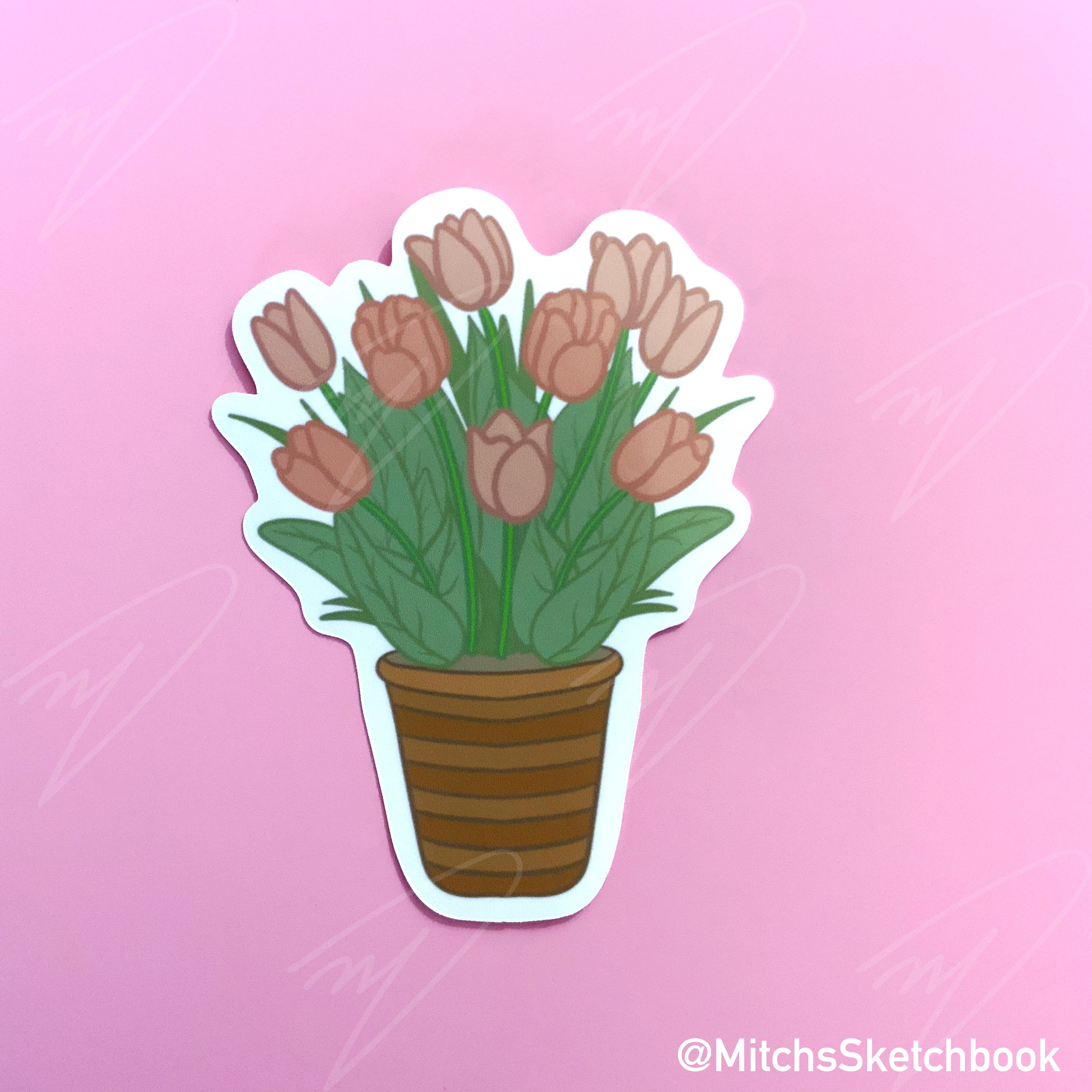Tulip Plant | Mitch's Sketchbook
